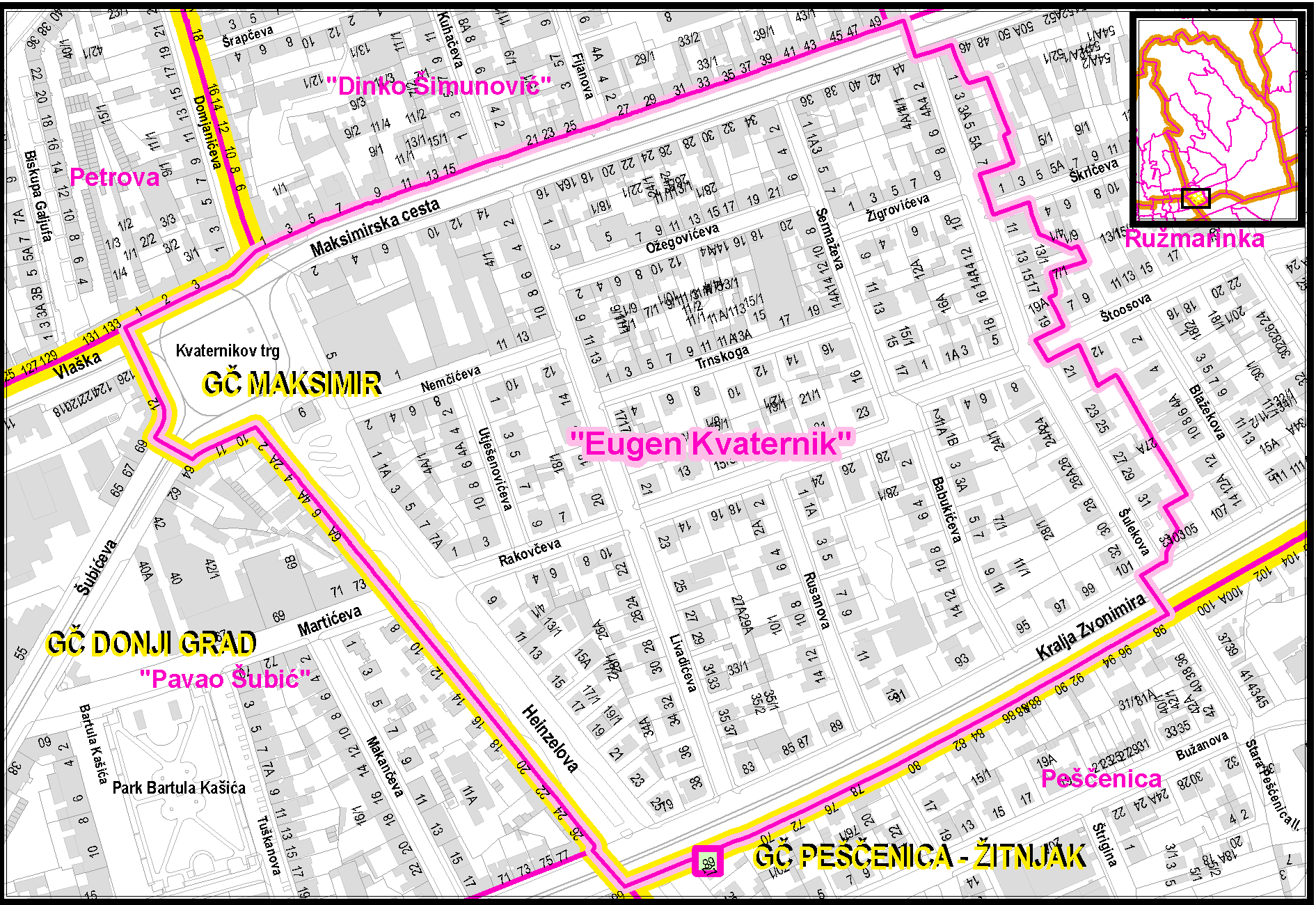 Grad Zagreb službene stranice