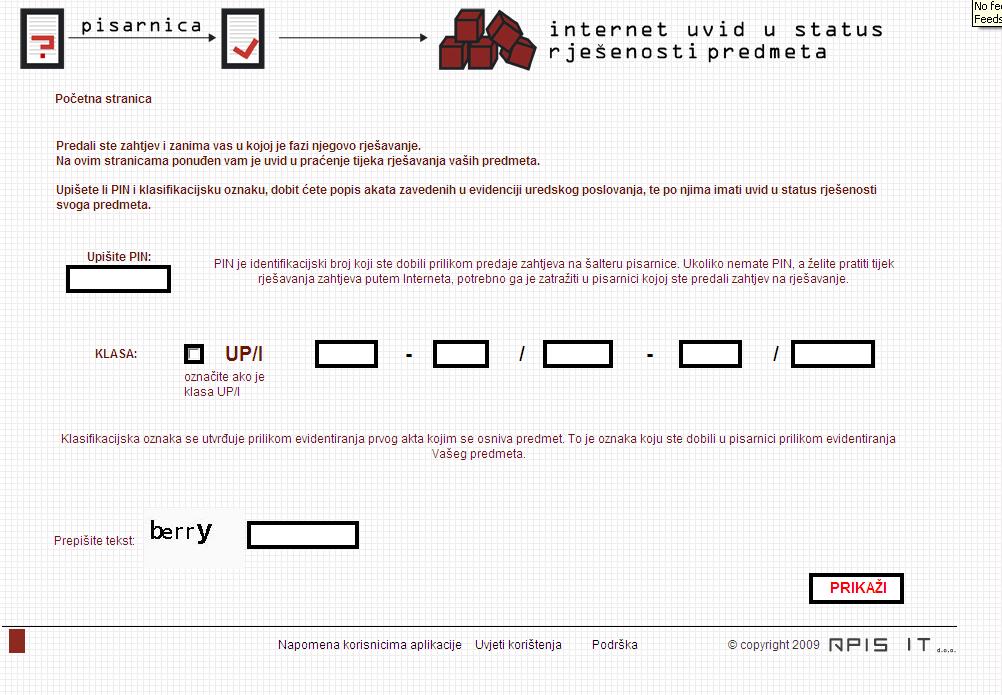 Grad Zagreb službene stranice