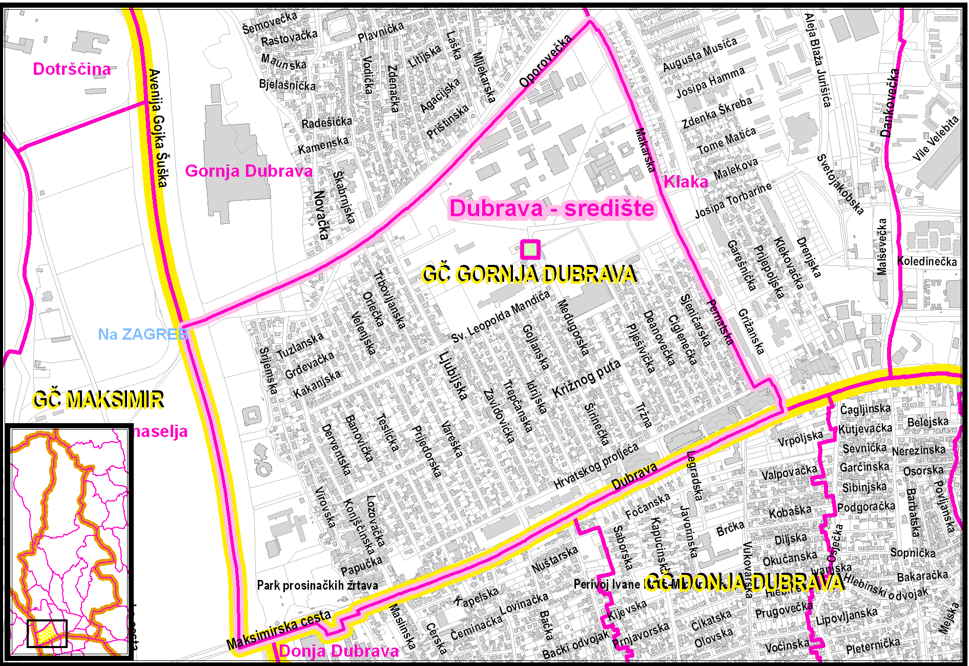 5. Mjesni odbor Dubrava - središte - Aktivnosti Grada Zagreba